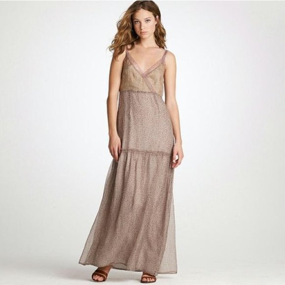 J. Crew | Dresses | Jcrew Collection Letour 0 Silk Chiffon Floral ...